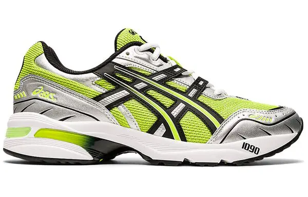 Asics Gel-1090 Athletic Sneakers - Grey/yellow