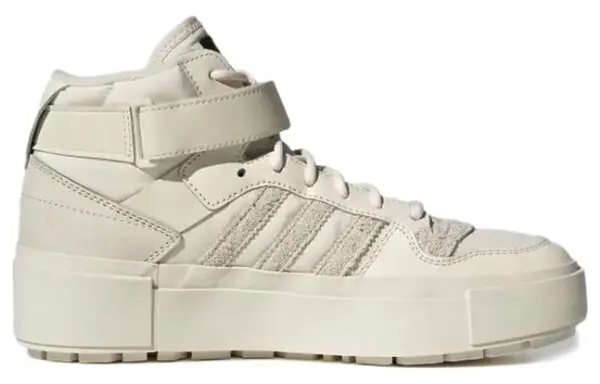 Adidas Originals Forum Bonega X High Top Sneakers - Beige/black