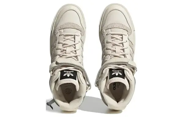 Adidas Originals Forum Bonega X High Top Sneakers - Beige/black