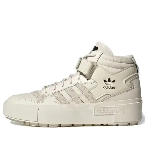Adidas Originals Forum Bonega X High Top Sneakers - Beige/black