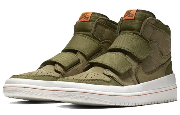 JORDAN 1 Retro High Double Strap 'olive Canvas - Olive Canvas/light Bone