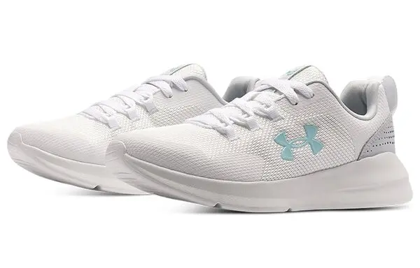 Under Armour Essential "white Breeze" Athletic Shoes - White/gray/blue
