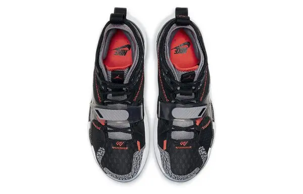 JORDAN Why Not Zer0.3 " Cement" High Top Sneakers