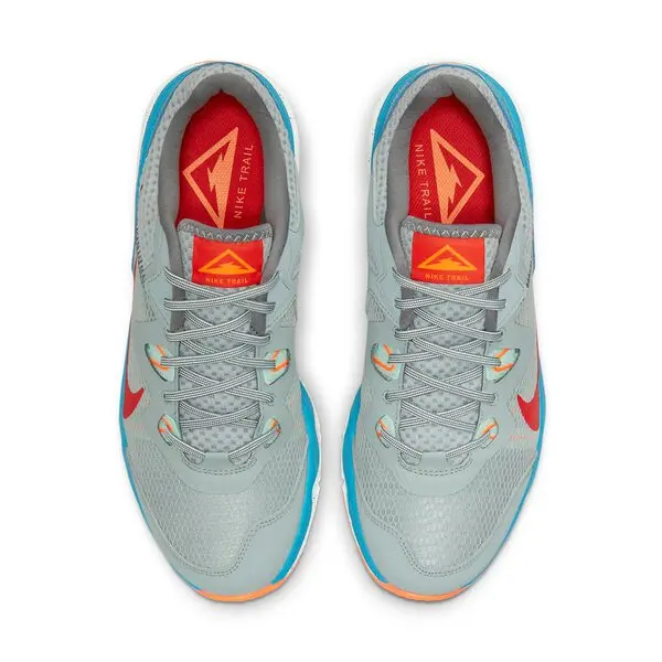 Nike Juniper Trail Athletic Sneakers - Grey/red