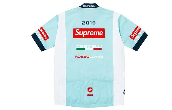 Supreme Ss19 X Castelli Cycling Jersey - Blue