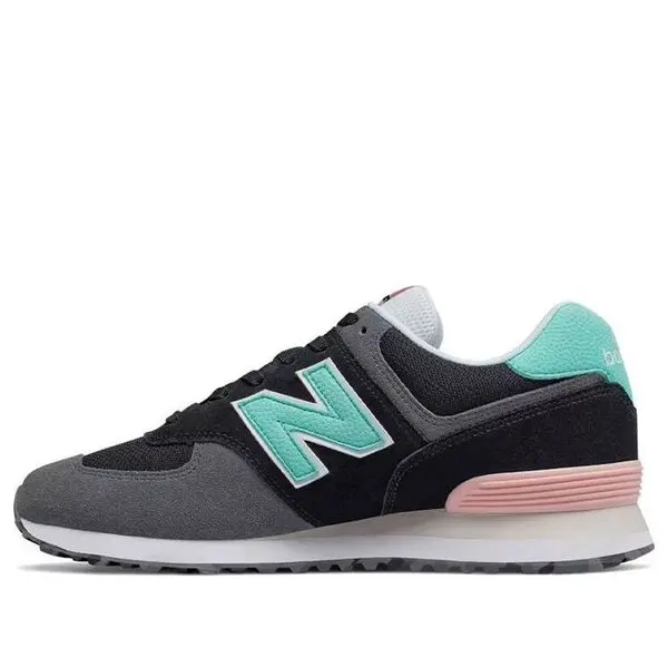 NEW BALANCE 574 "marbled Street" Sneakers - Black/gray/blue