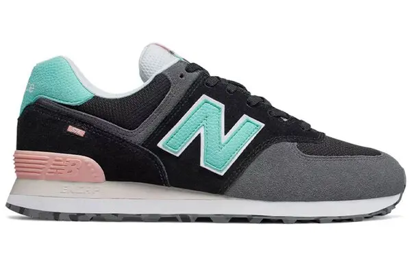 NEW BALANCE 574 "marbled Street" Sneakers - Black/gray/blue