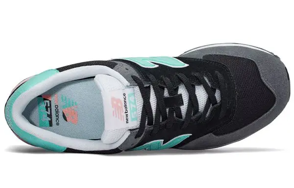 NEW BALANCE 574 "marbled Street" Sneakers - Black/gray/blue
