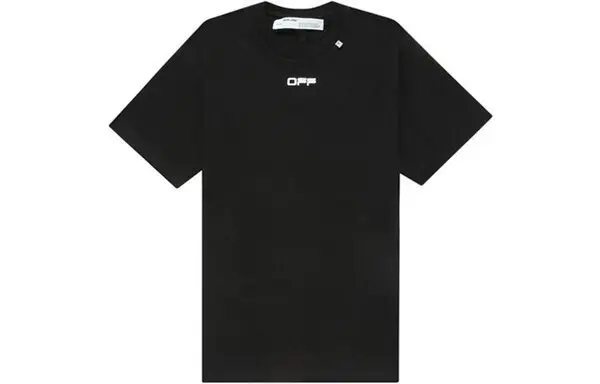 Off-White Short Sleeve Painting Arrow Print T-shirt