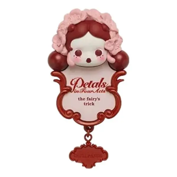 POP MART Skullpanda Petals In Four Acts Series Fridge Magnet 'the Fairy's Trick - Multi-color
