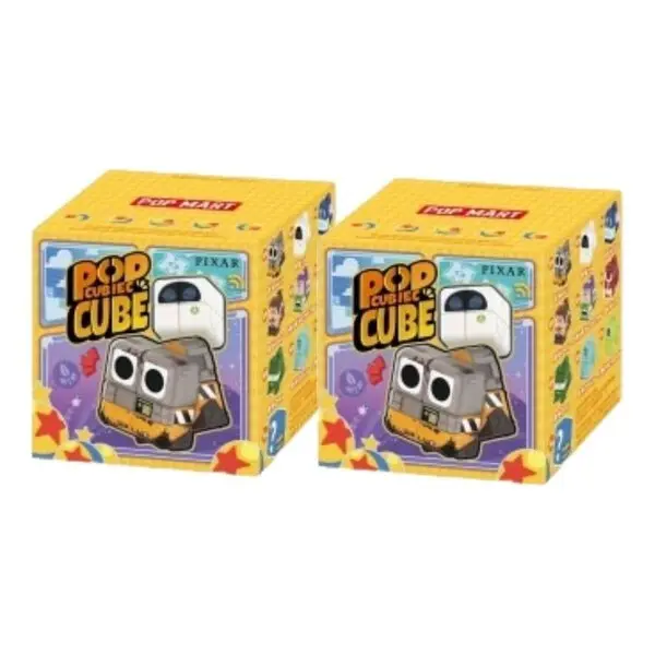 POP MART Disney/pixar Pop Cube Cubiec Series Sealed Case