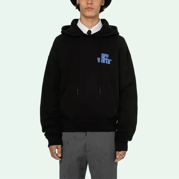Off-White Ss21 Alphabet Printed Hoodie