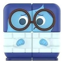 POP MART Disney/pixar Sadness Cubiec Series Collectible - Multi-color