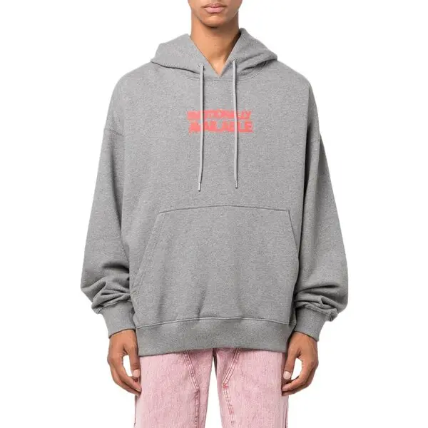 Off-White Slogan Print Hoodie