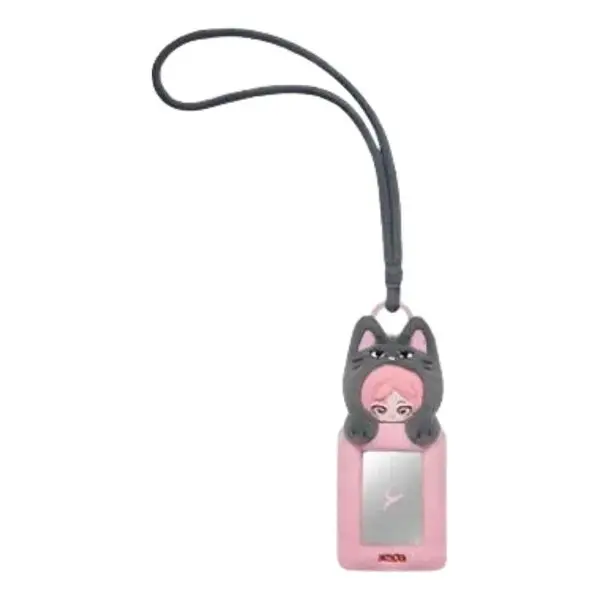 POP MART Aespa Fluffy Club Series Card Holder 'gelbulnyangi - Multi-color