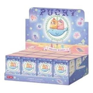 POP MART Pucky Dreamy Wishes Series Figures Sealed Case - Multi-color