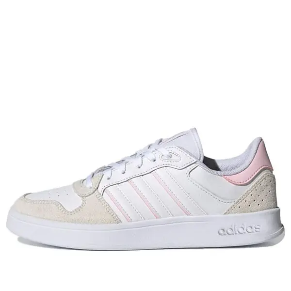 Adidas Breaknet Plus Sneakers - White/pink/gray