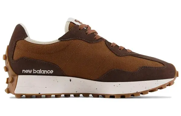 NEW BALANCE 327 'rich Earth' Low Top Sneakers - Brown/grey