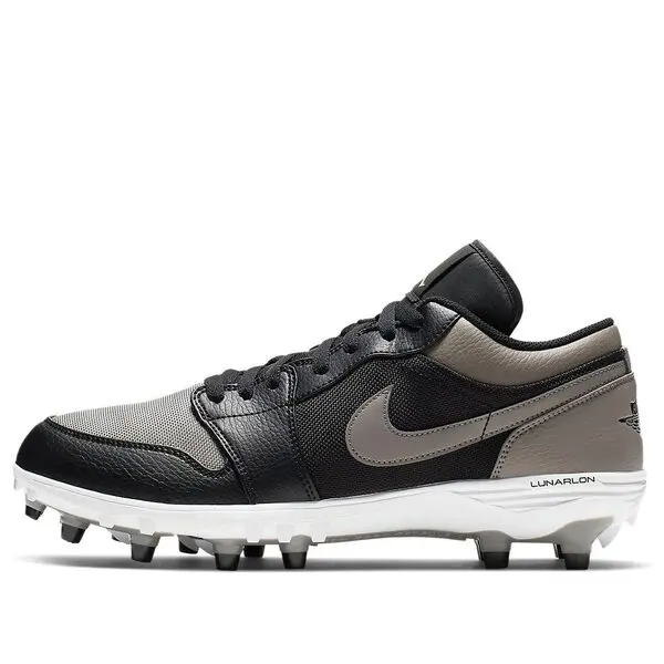 JORDAN 1 Low Td Cleat "shadow - Black/grey