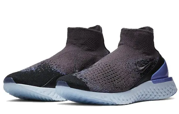 Nike Rise React Flyknit Sneakers - Blue/gray/white