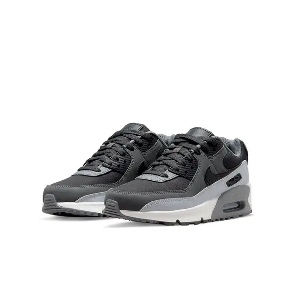Nike Max 90 Leather Sneakers - Grey/black