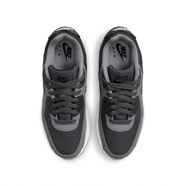 Nike Max 90 Leather Sneakers - Grey/black