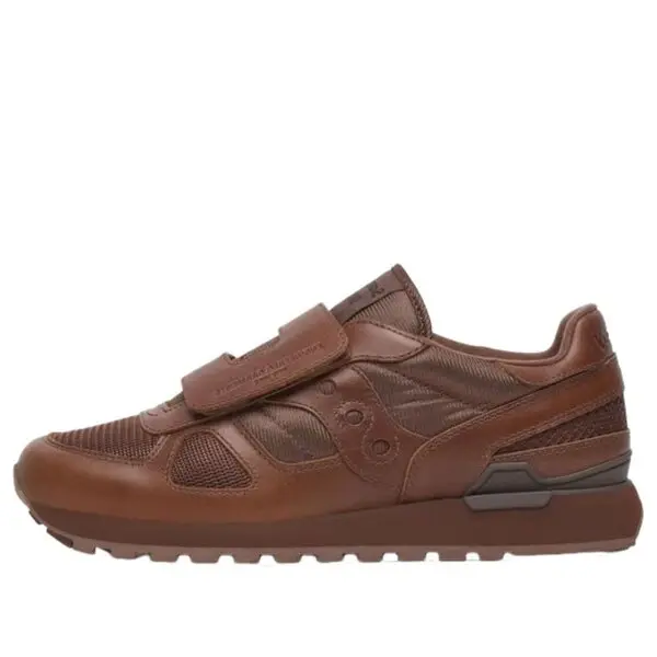 Saucony X Engineered Garments Shadow Double Velcro Sneakers - Brown