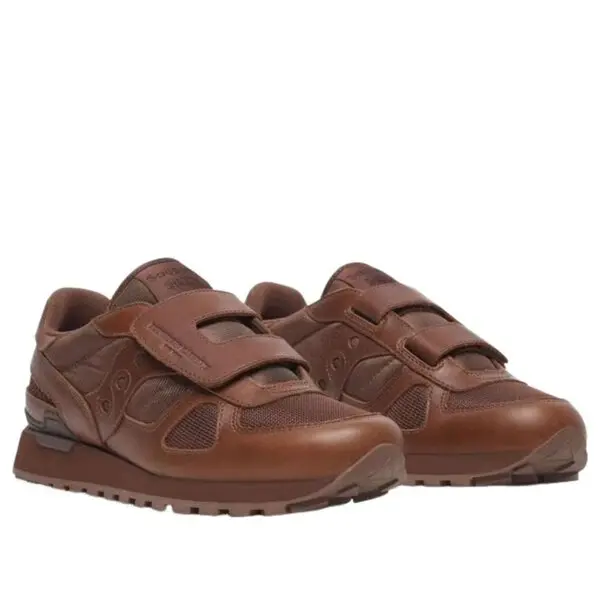Saucony X Engineered Garments Shadow Double Velcro Sneakers - Brown