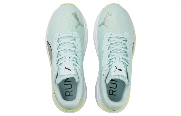 PUMA Aviator Profoam Sky Nitro Blue Athletic Sneakers - Blue/yellow