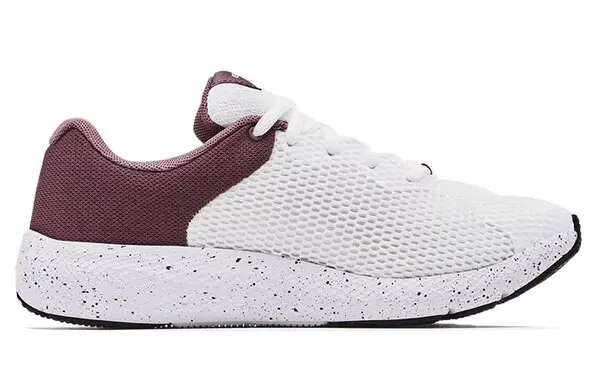 Under Armour Charged Pursuit 2 Big Logo Speckled Ash Plum - White