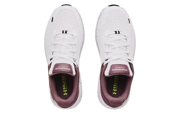 Under Armour Charged Pursuit 2 Big Logo Speckled Ash Plum - White