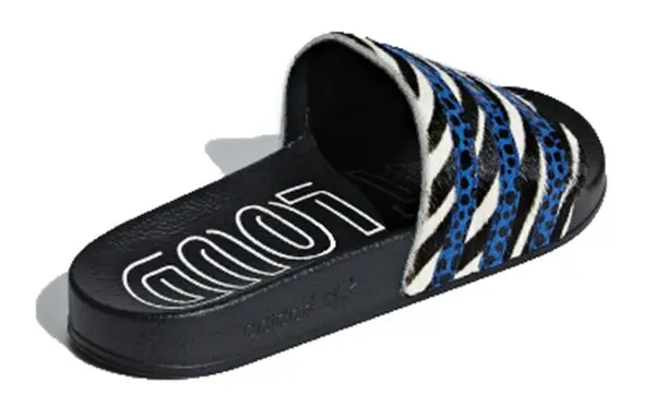 Adidas Adilette Slides With Graphic Detail