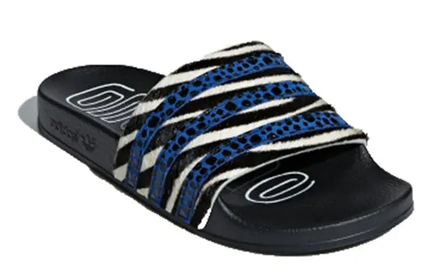 Adidas Adilette Slides With Graphic Detail
