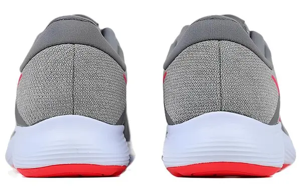 Nike Revolution 4 Athletic Sneakers - Grey/crimson Red