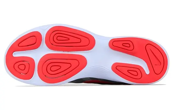 Nike Revolution 4 Athletic Sneakers - Grey/crimson Red