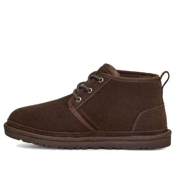 UGG Neumel Lace Up Round Toe Boots - Dusted Cocoa