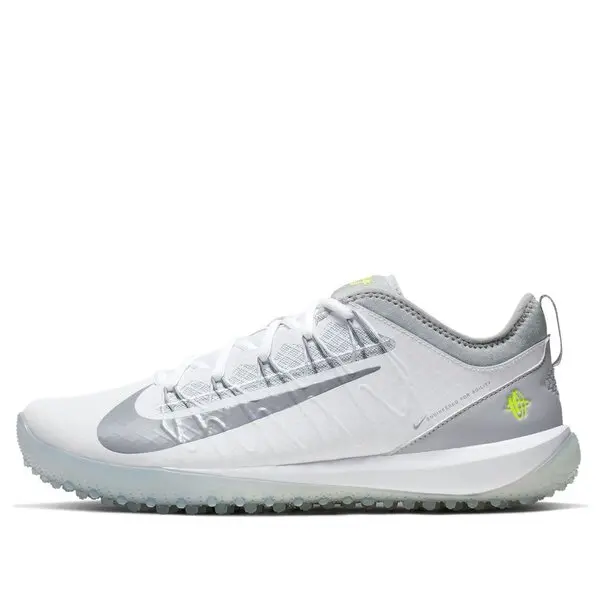 Nike Alpha Huarache 7 Pro Tf Lax Sneakers - White/grey