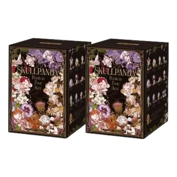 POP MART Skullpanda Petals In Four Acts Series Figures Sealed Case - Multi-color