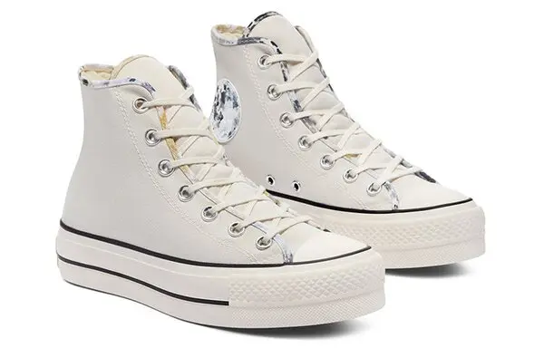 CONVERSE Chuck Taylor All Star Platform High Top Sneakers - Cream