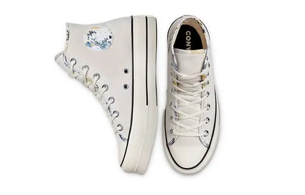 CONVERSE Chuck Taylor All Star Platform High Top Sneakers - Cream