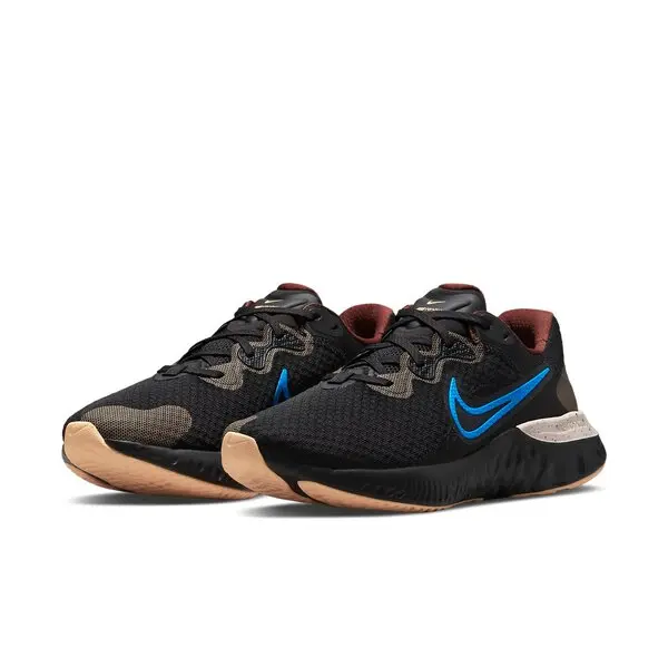 Nike Renew Run 2 Sneakers - Black/yellow/blue