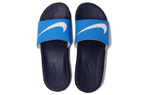Nike Benassi Solarsoft Slides - Dark Blue