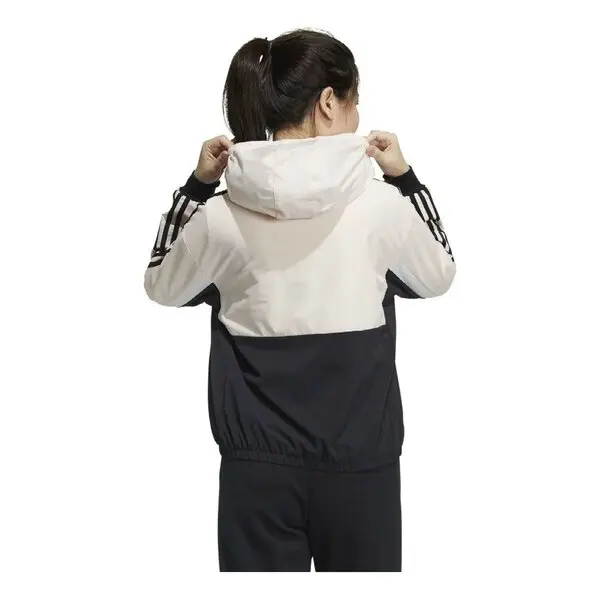Adidas Hooded Jacket - Black/pink