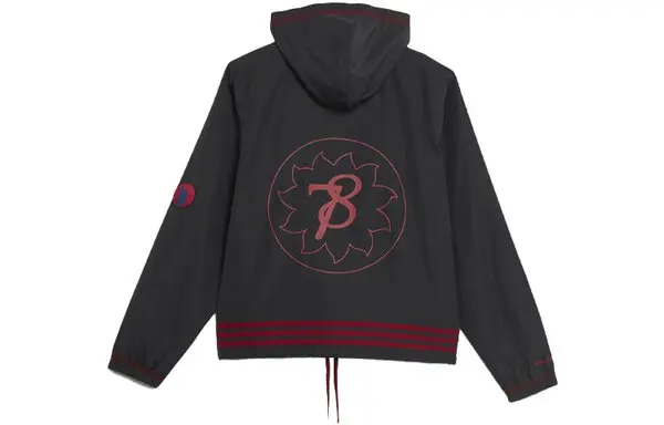 Adidas Originals Hooded Printed Anorak Jacket
