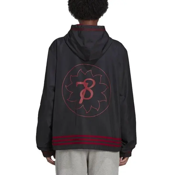 Adidas Originals Hooded Printed Anorak Jacket