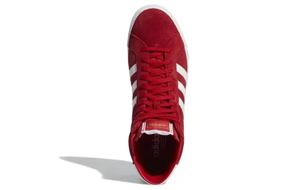 Adidas Originals Basket Profi High Top Sneakers - Red/white