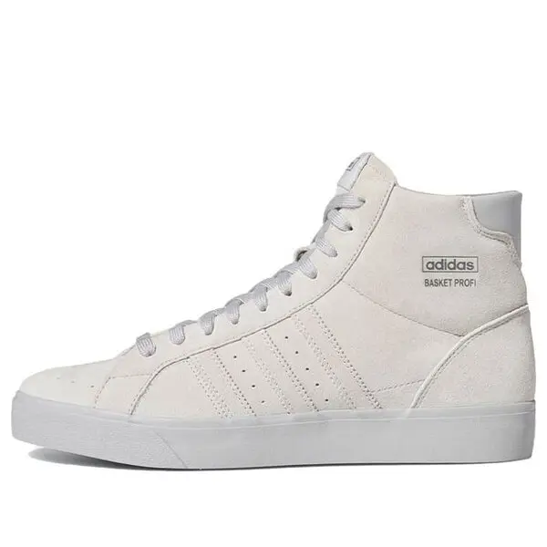 Adidas Basket Profi High Top Sneakers - Gray/white
