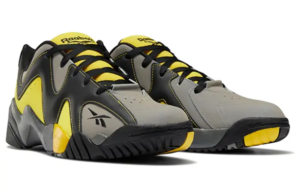 REEBOK Kamikaze Ii Low Sneakers - Black/gray/yellow