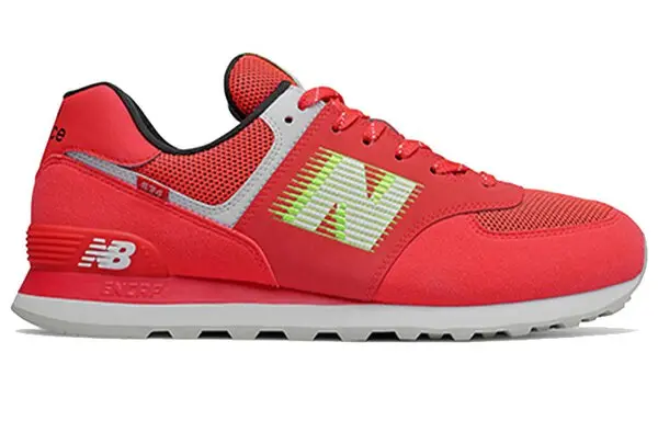 NEW BALANCE 574 Athletic Sneakers - Red