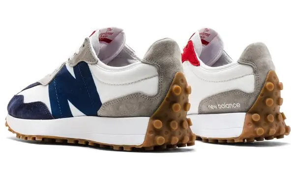 NEW BALANCE 327 "navy White" Sneakers - Blue/white/red